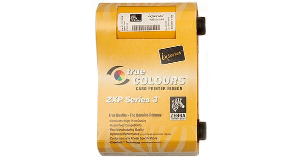 Zebra ix Series color ribbon for ZXP Series 3 KRO 500 images